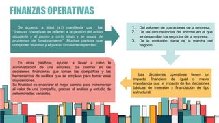 Clasificación de las Finanzas | PPTX