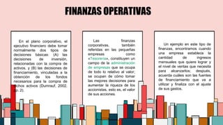 Clasificación de las Finanzas | PPTX