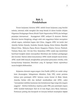 Prospek Kerjasama Asia Pasifik | PDF