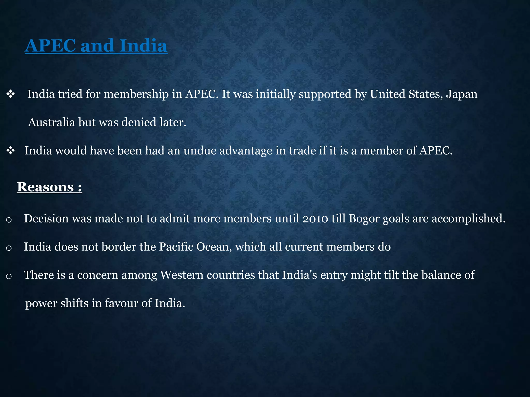 international marketing- Apec | PPT