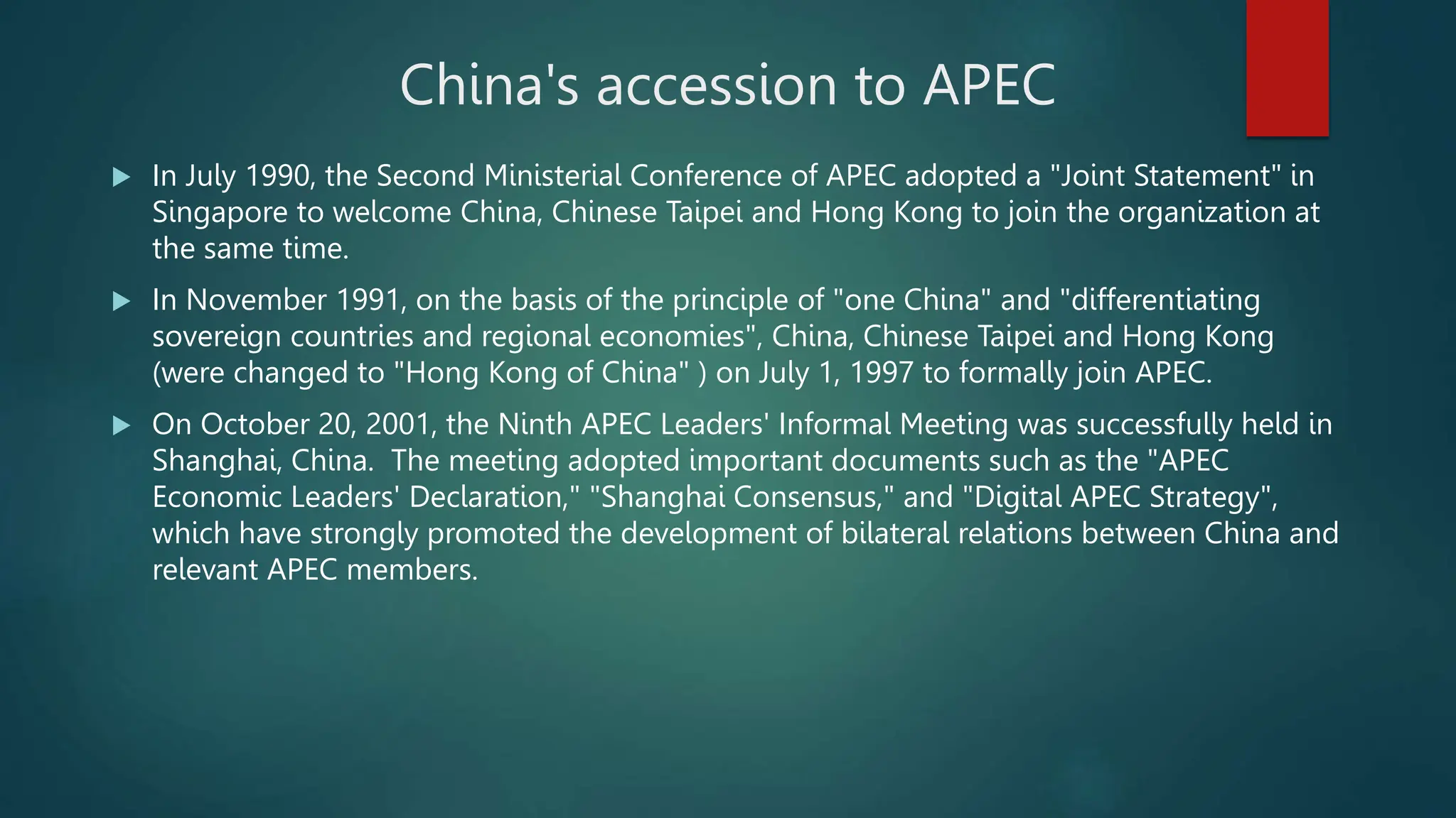 Asia Pasific Economic Cooperation Presentation | PPTX