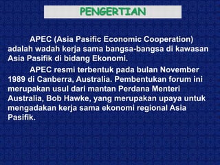 Apec sejarah peminatan-2 | PPTX