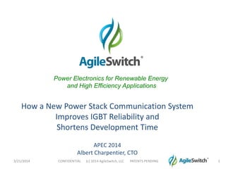 Apec 2014 Presentation by Albert Charpentier | PPTX