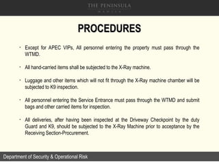 Presentation proposal for Security Plan for 2015 SP.ppt