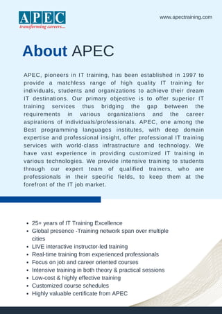 Dotnet training in ameerpet . | PDF