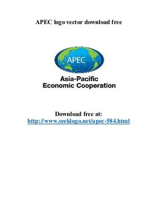 Apec logo vector download free