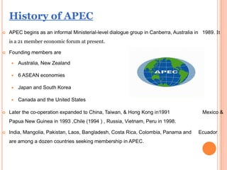 Apec ppt | PPTX