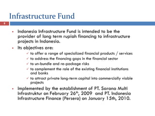 Infrastructure Finance in Indonesia | PDF