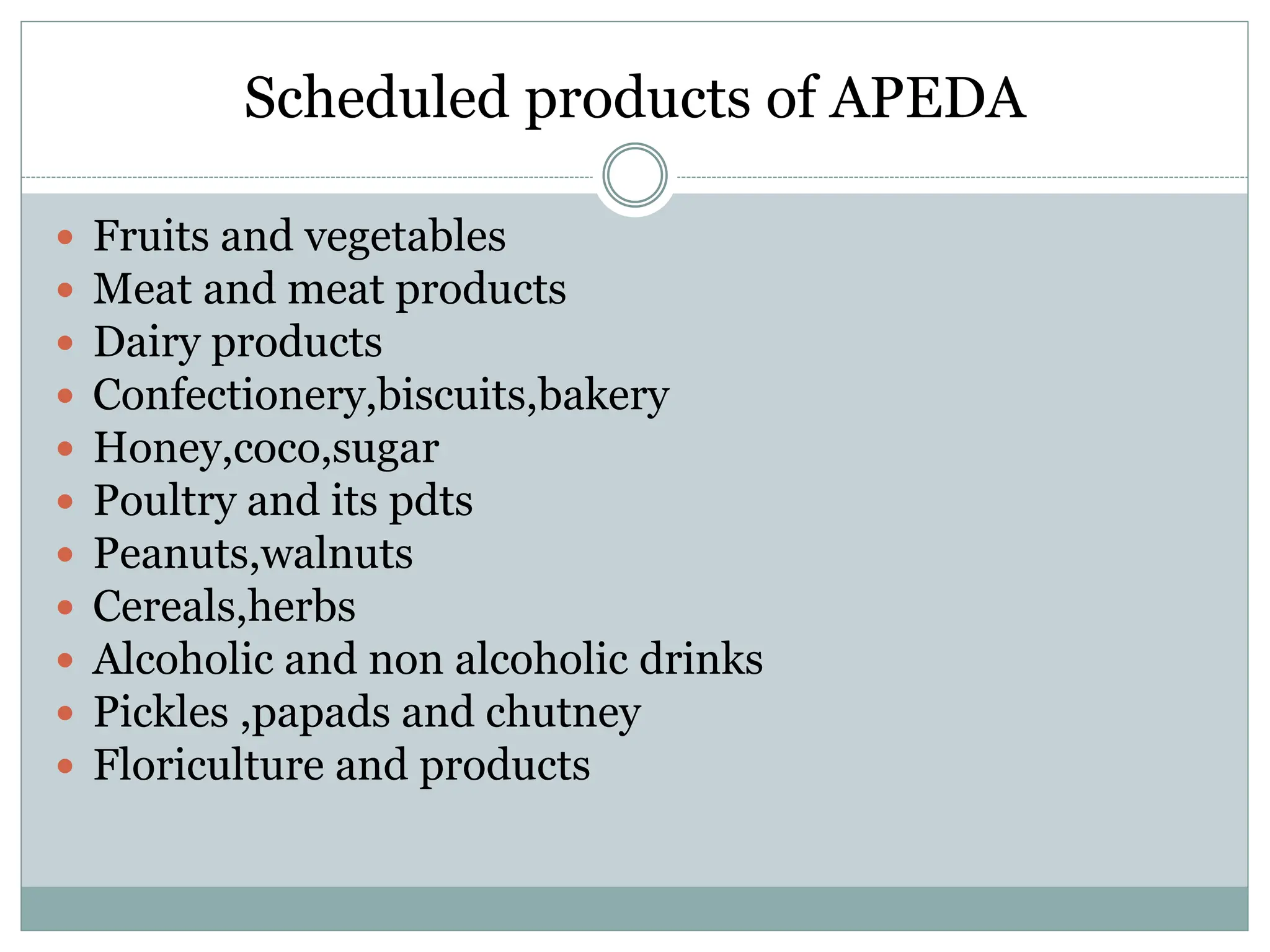 APEDA for processed food export in india.pptx