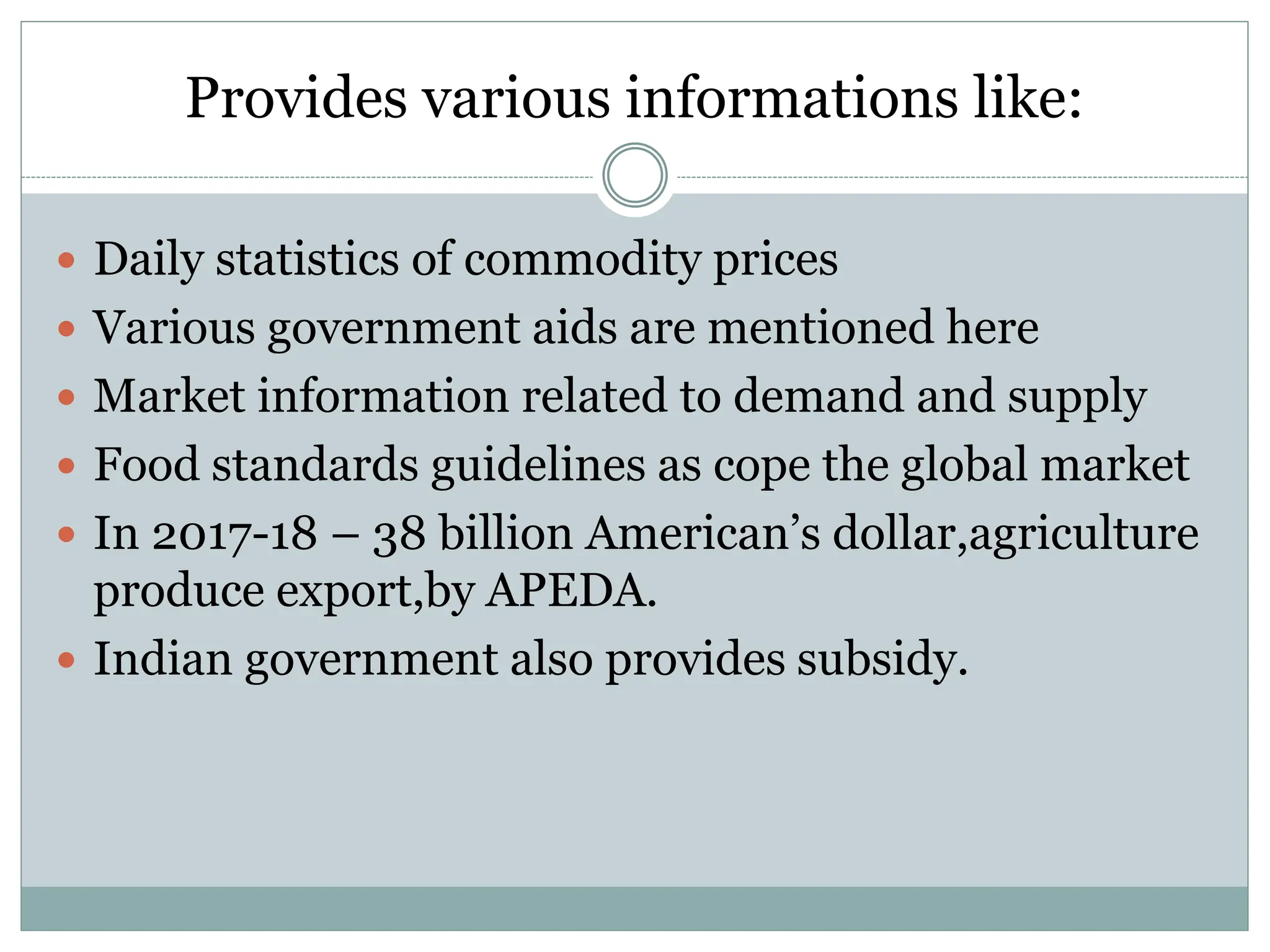 APEDA for processed food export in india.pptx