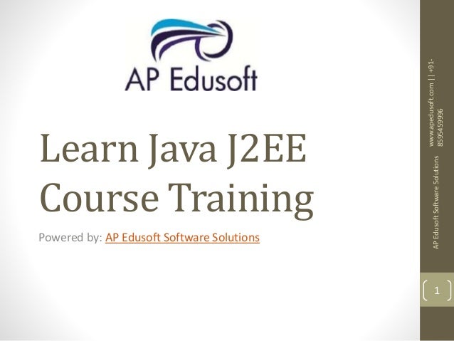 Learn Java J2EE Training in Gurgaon