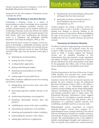 A Peer-Reviewed Electronic Journal. A Guide To Writing The Dissertation ...