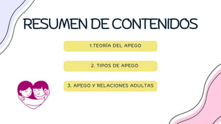 Tipos de apego y como afectan a las relaciones interpersonales | PDF