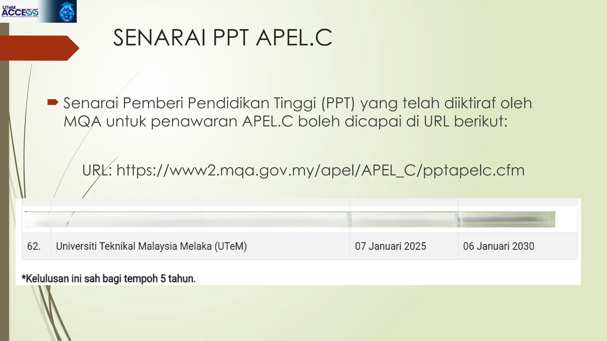 Bridging Learning & Experience: APEL C in Action | PPTX