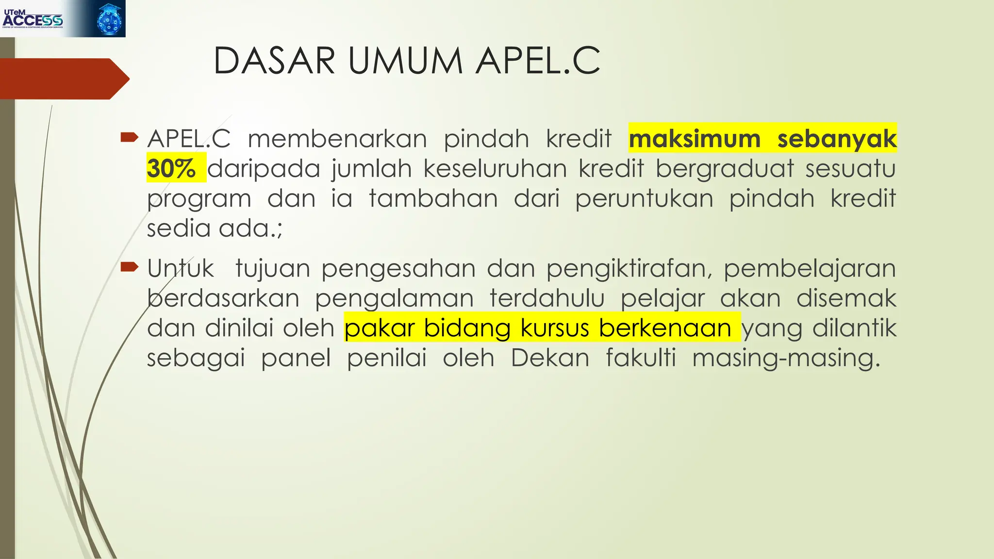 Bridging Learning & Experience: APEL C in Action | PPTX