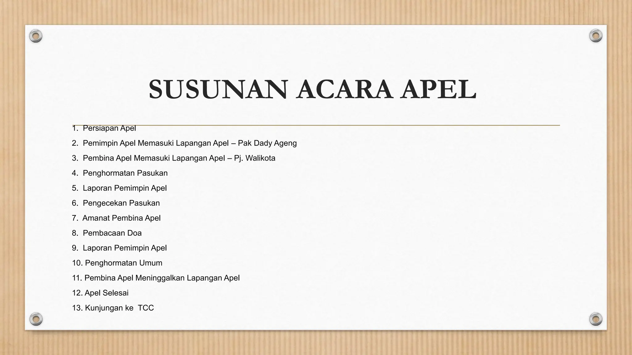 APEL_SIAGA natal 2024 dan tahun baru 2025 | PPT