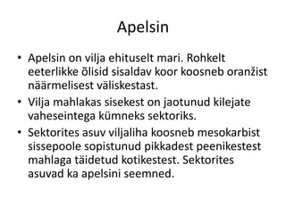 Apelsin merlin tatolder k10c | PPTX
