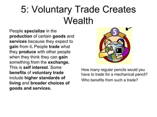 A pencil in the global economy | PPT
