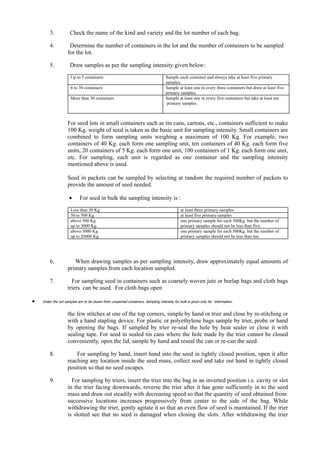 Apend 2 sampling seed for analysis | PDF