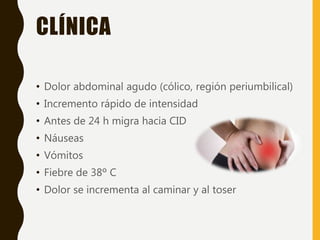Apendicitis PEDIATRICA | PPTX