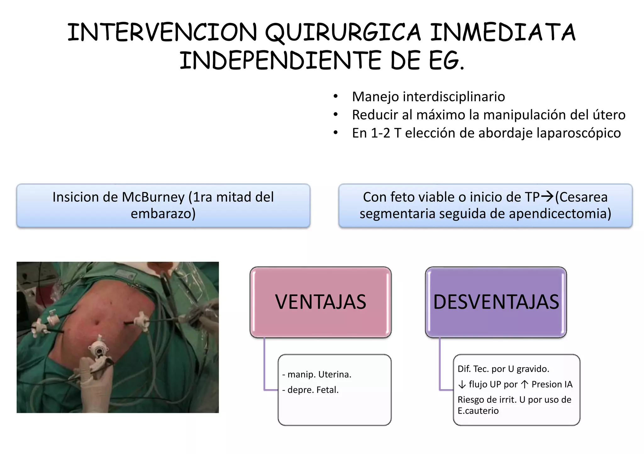 Apendicitis en el embarazo | PPTX