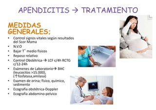 Apendicitis en el embarazo | PPTX