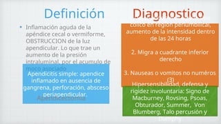 Apendicitis aguda diagnostico tratamiento .ppt