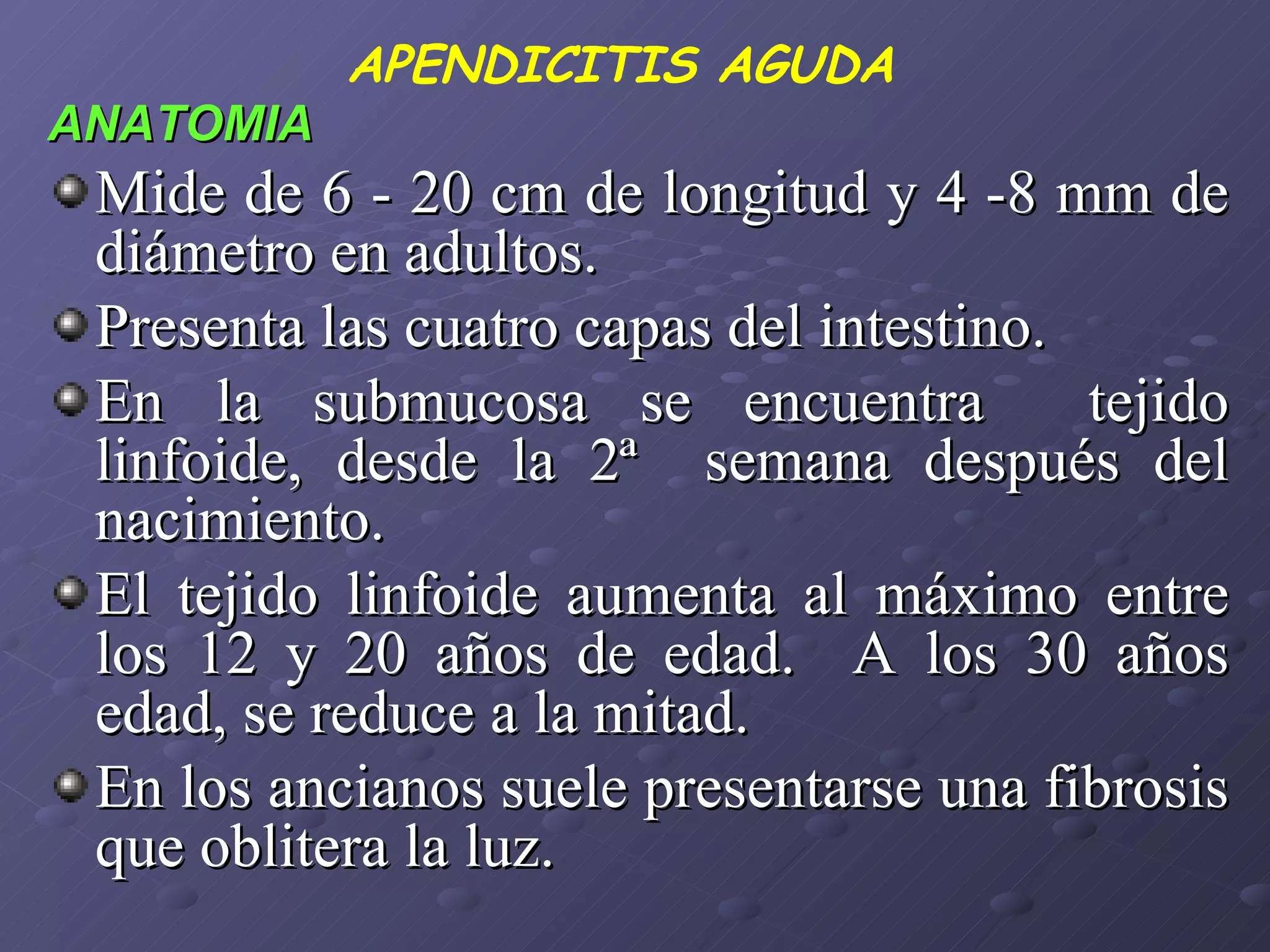 APENDICITIS AGUDA | PPT