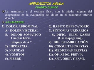 APENDICITIS AGUDA | PPT