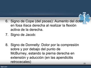 Apendicitis aguda | PPT