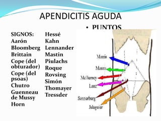 Apendicitis aguda | PPTX