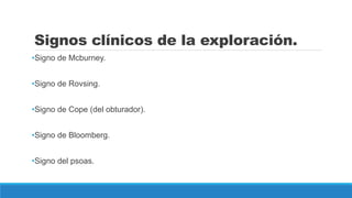 Apendicitis aguda para estudiantes. | PPT