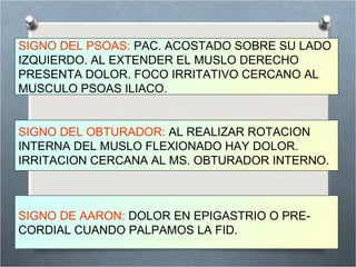Apendicitis aguda | PPT