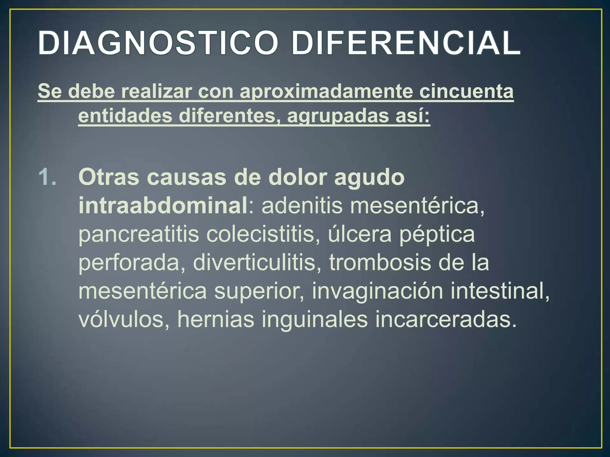 Apendicitis aguda Anatomía Patológica | PPT