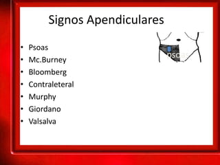 Apendicitis imagenologia | PPTX