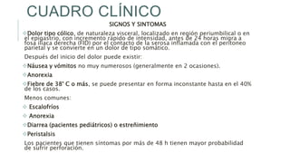 Apendicitis aguda Hospital General Celaya | PPTX