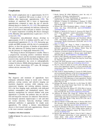 Apendicitis state of the art review | PDF