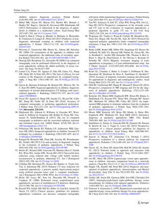 Apendicitis state of the art review | PDF