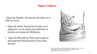 Apendicitis y Embarazo | PPTX
