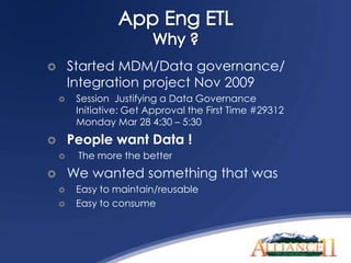 Application Engine ETL | PPTX | Databases | Computer Software and Applications
