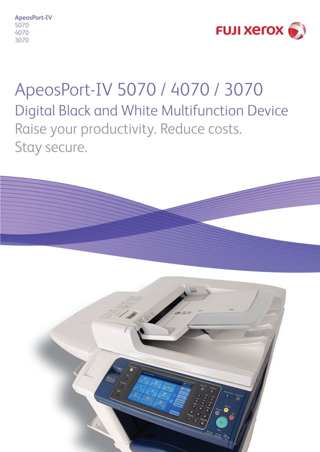 ApeosPort-IV 5070 4070 3070 | PDF