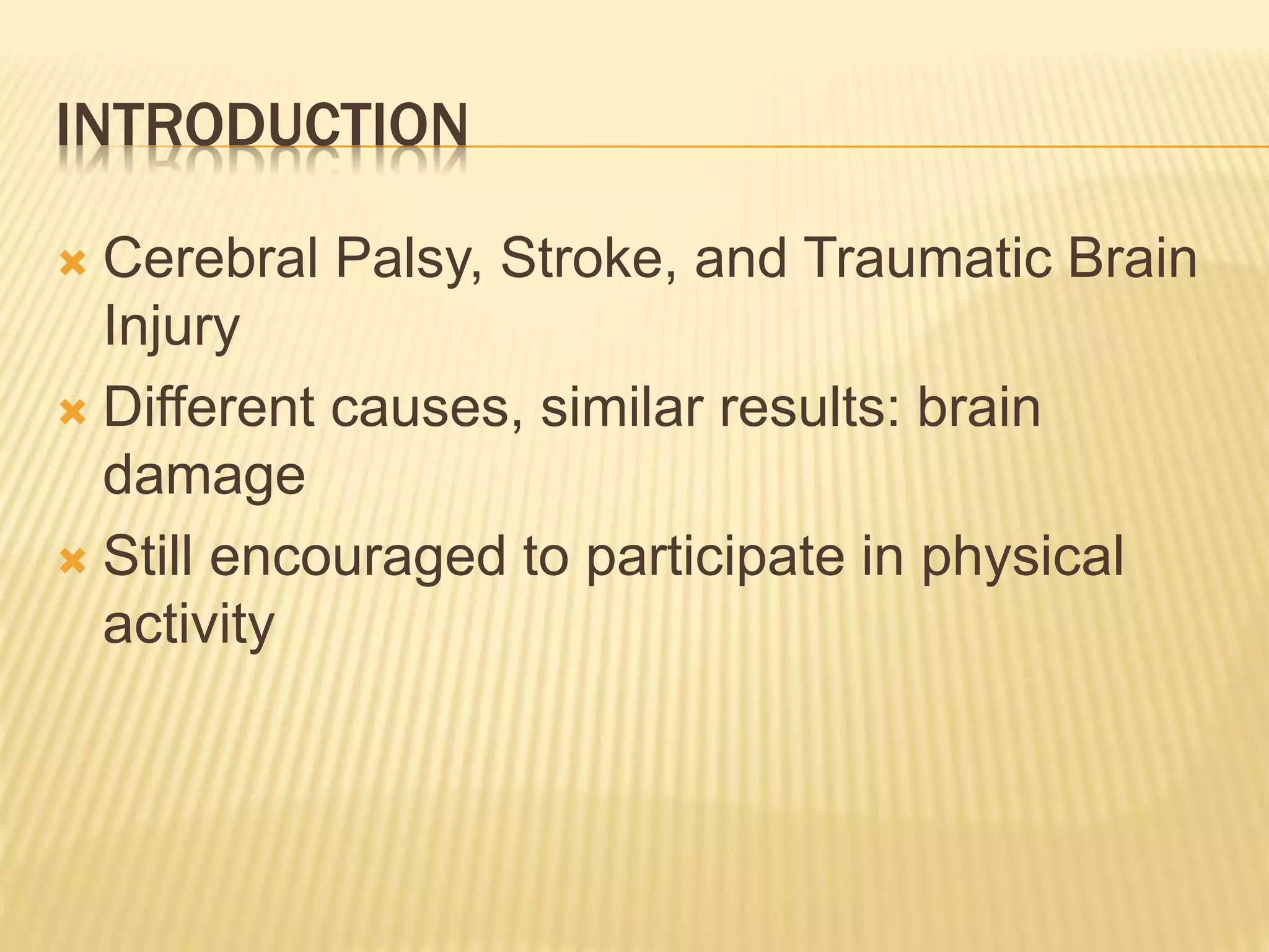 Cerebral Palsy Presentation | PPTX