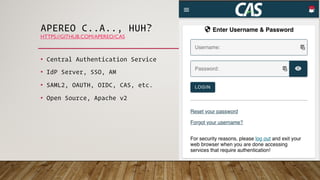 Apereo CAS 2019 | PDF