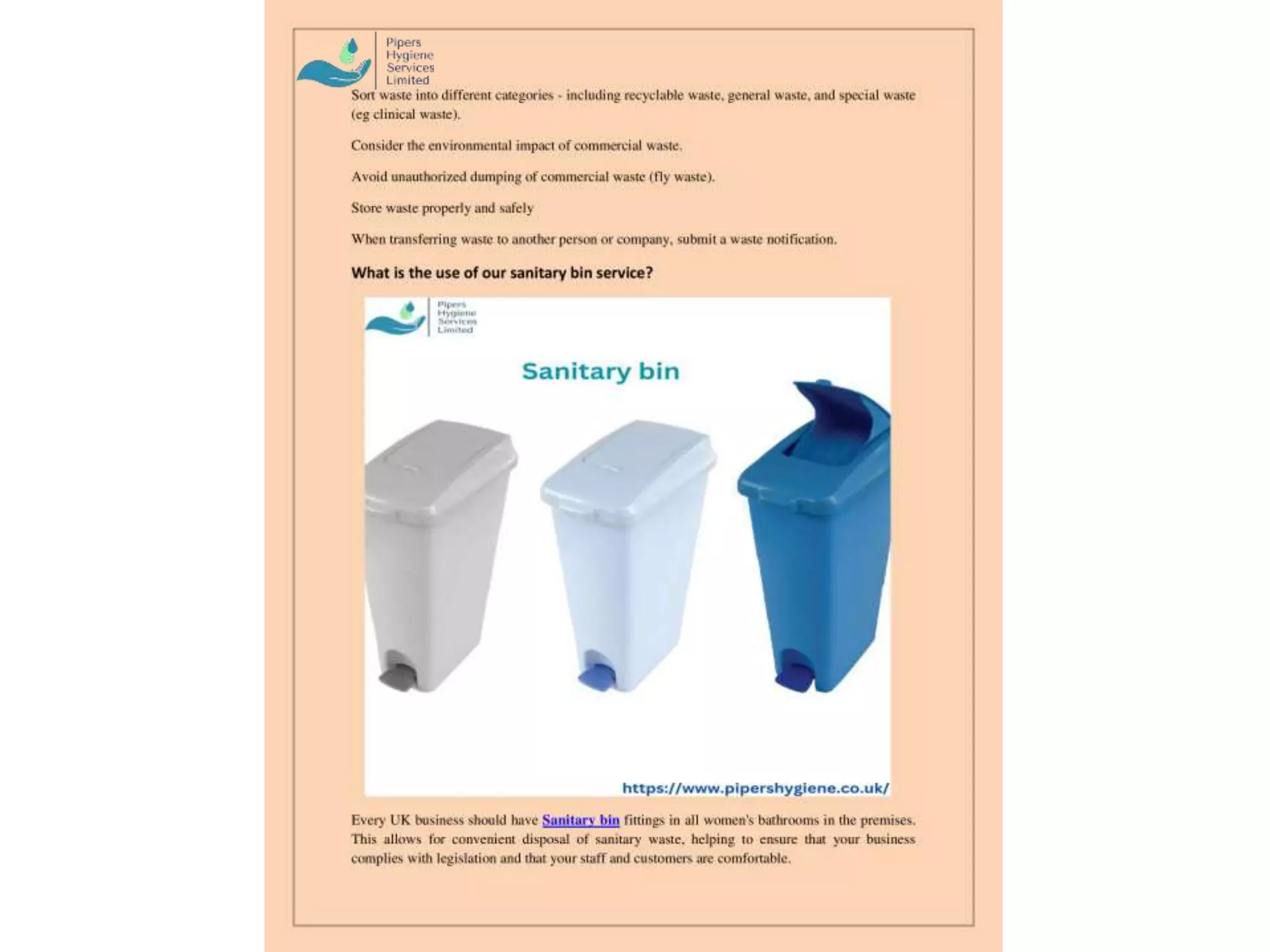 A Perfect Guide To Choose Commercial Waste and Nappy Waste Disposal ...