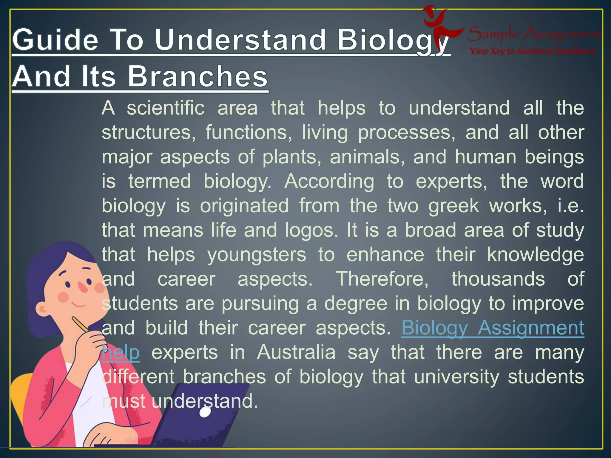A perfect guide to understand biology | PPT