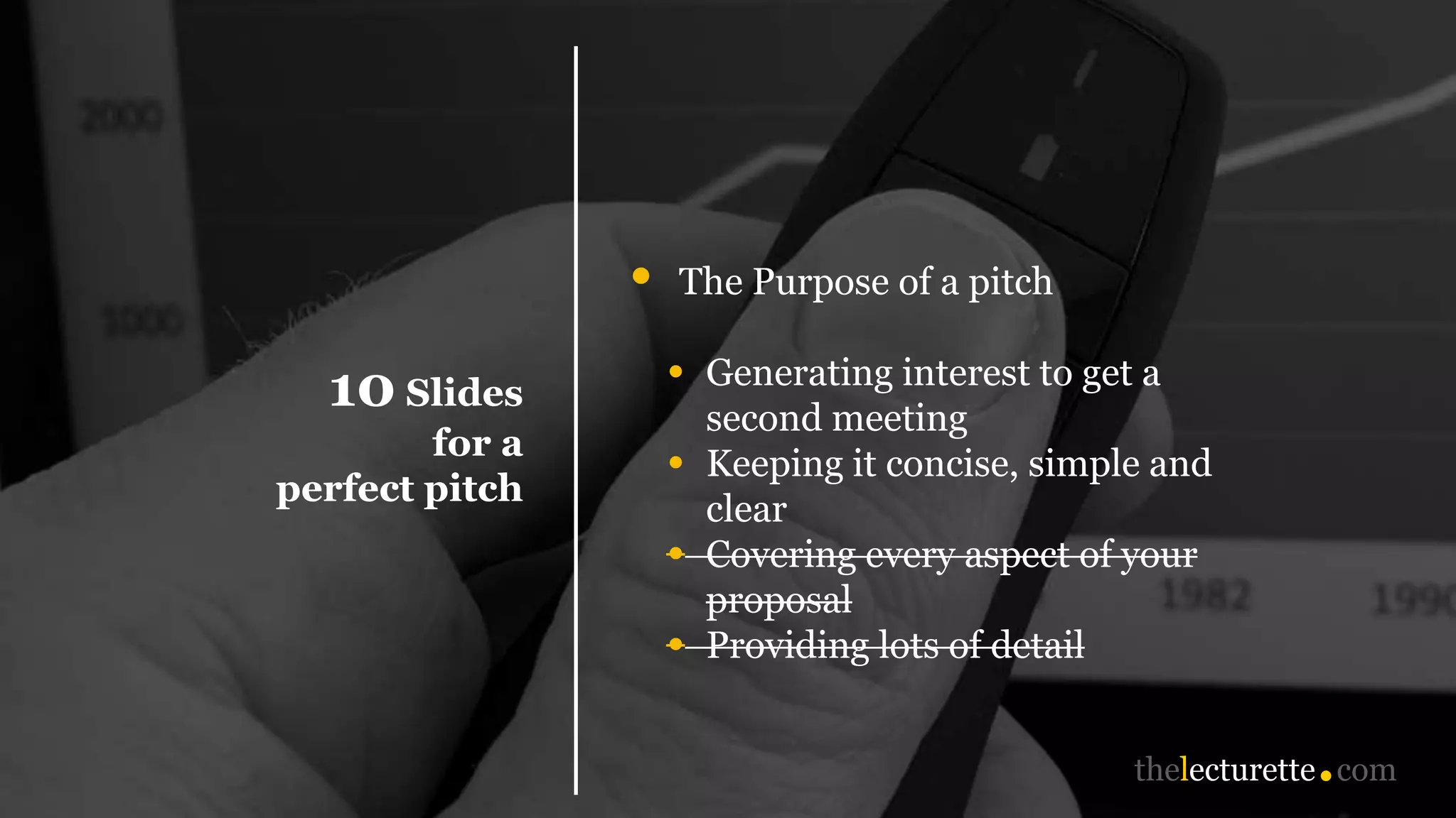 A perfect pitch in 10 Slides | PPTX