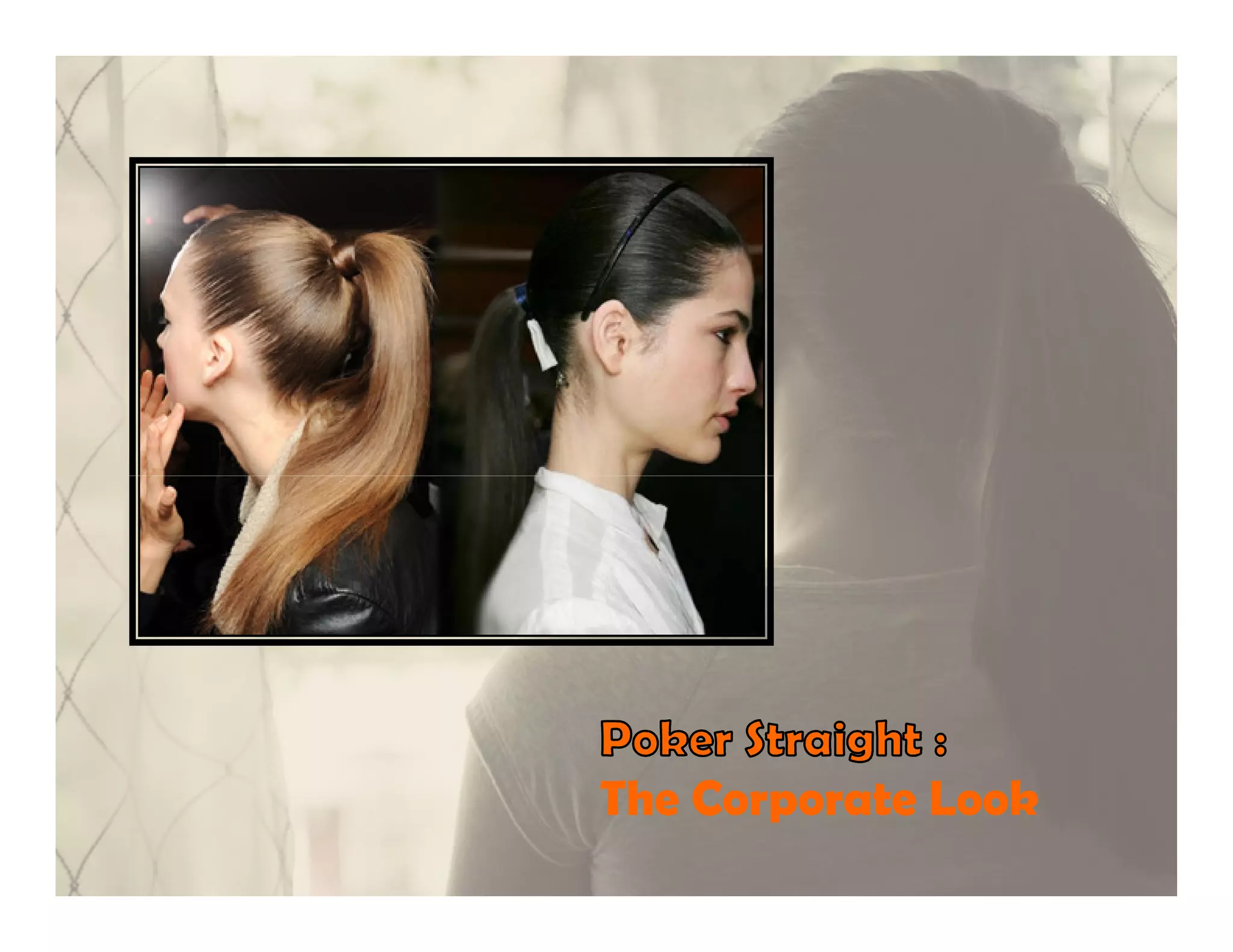A perfect pony tail | PPT
