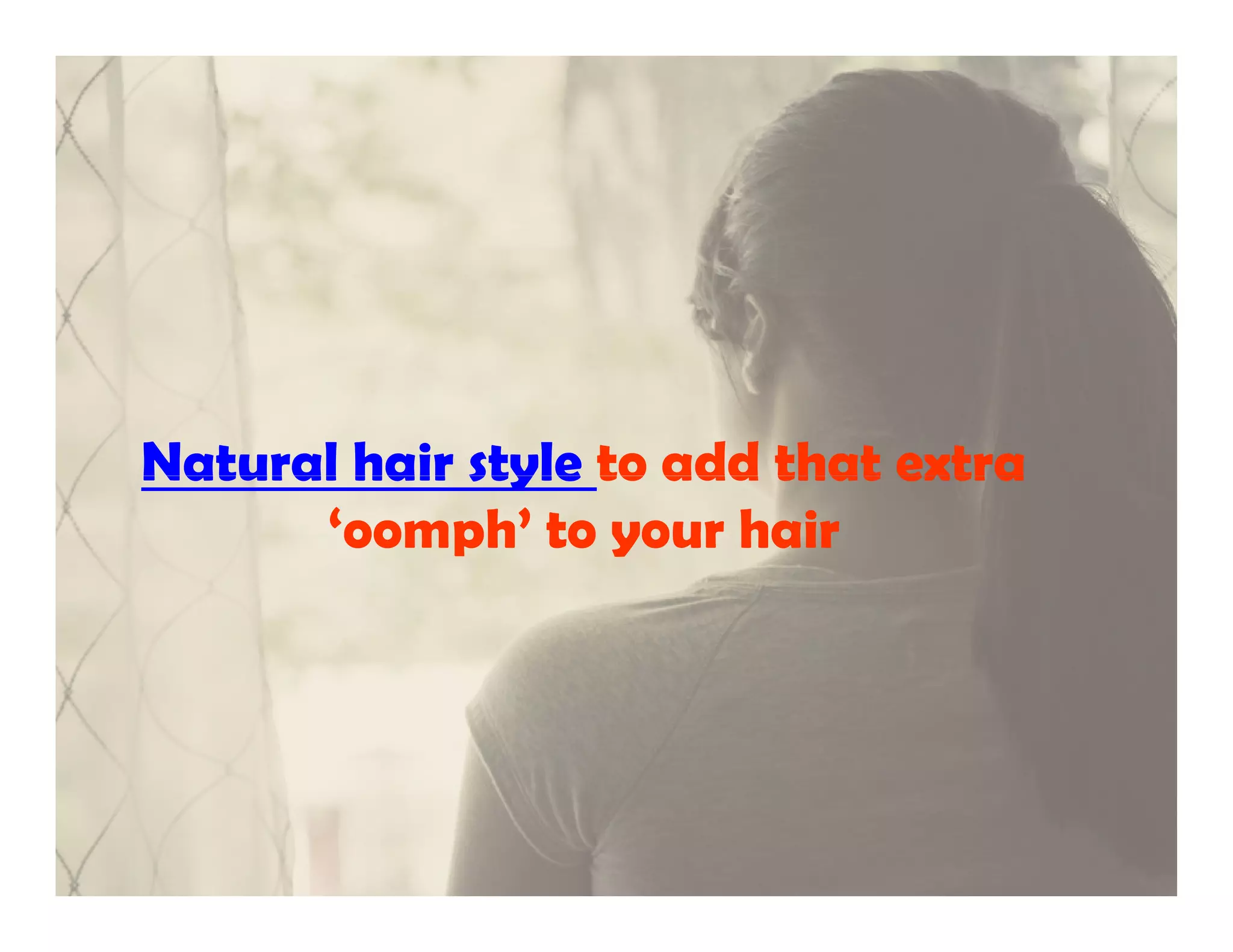 A perfect pony tail | PPT