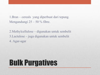 Aperients - Laxatives | PPT