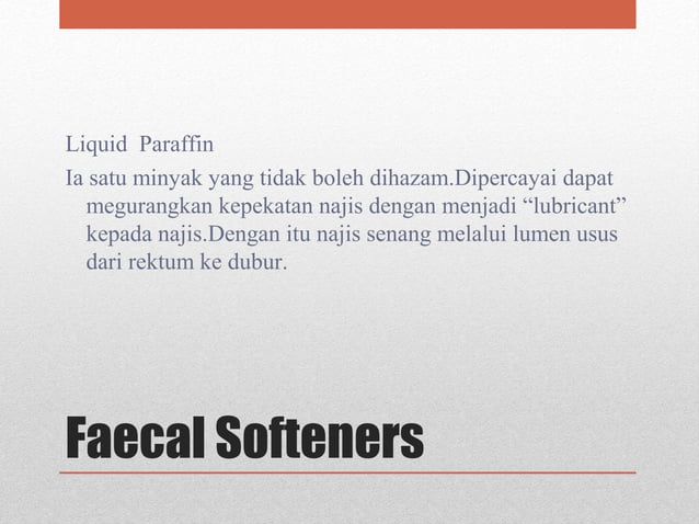 Aperients - Laxatives | PPT
